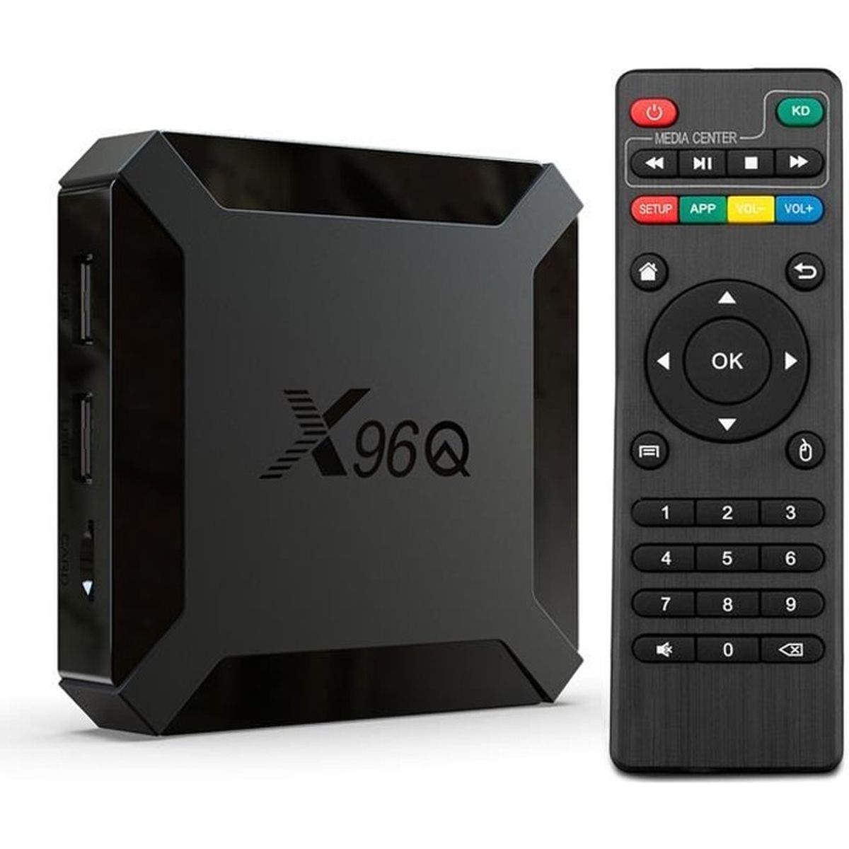 X96Q Smart TV Box Android 10.0 Allwinner H313 Quad Core 60fps 2.4G Wifi ...