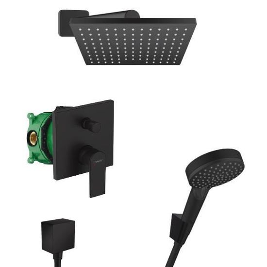 Hansgrohe Vernis Shape Set de douche tout en 1 avec Douche de tête 230 ...