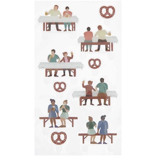 Stickers - RICO DESIGN - Figurico - Autocollants 3D - Idéal pour cartes ...