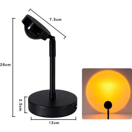 Sunset projecteur lampadaire moderne Led lampadaire salon lampe debout ...