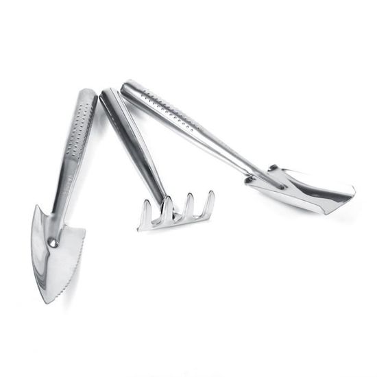 3x pelle bêche râteau mini outil de plante de jardin jouet de jardinage ...