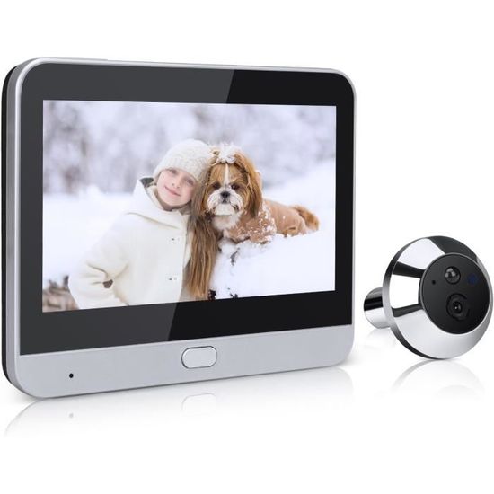 Caméra de Surveillance - YOKULI - A329 - 1080P - Moniteur 4,3 Pouces ...