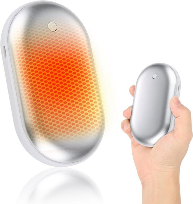 Chauffe Main Rechargeable,2 in 1 Chauffe-Main Power Bank,Chaufferette ...