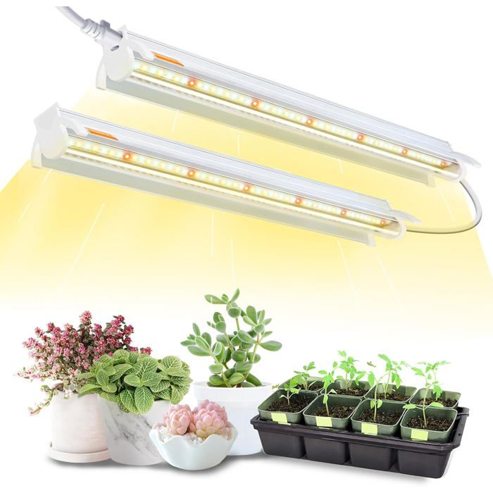 T5 Plant Lights for Indoor Plants 42cm LED Full Spectrum Plant Lights ...