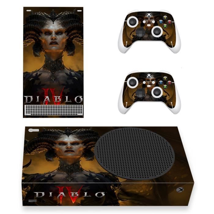 Orange - Autocollant Diablo 4 SAFLilith Skin pour console Xbox Series S ...