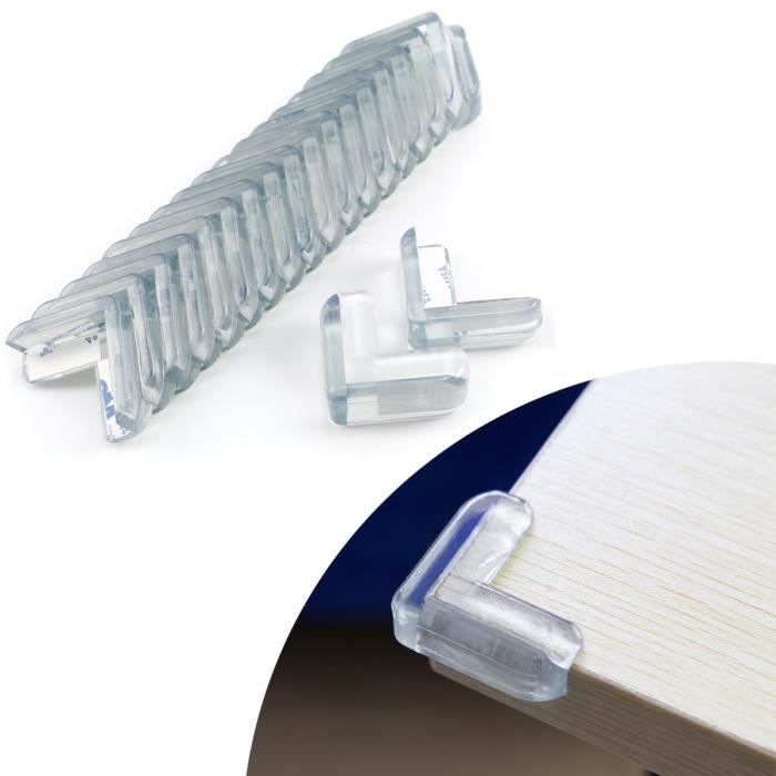 20pcs Protection D'Angle De Meuble silicone transparent, Protège Coin ...