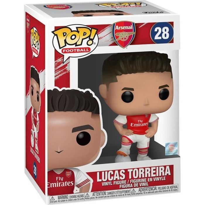 Figurine de collection Football - Arsenal - Lucas Torreira - Funko Pop ...