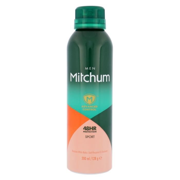 Déodorant Spray - Mitchum - Men Sport - 200ml - Pour Homme - Anti ...