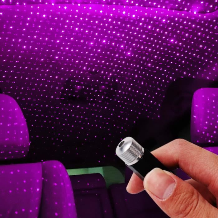 Lumière violette - Projecteur LED ciel étoilé 5V USB, 1 pièce ...