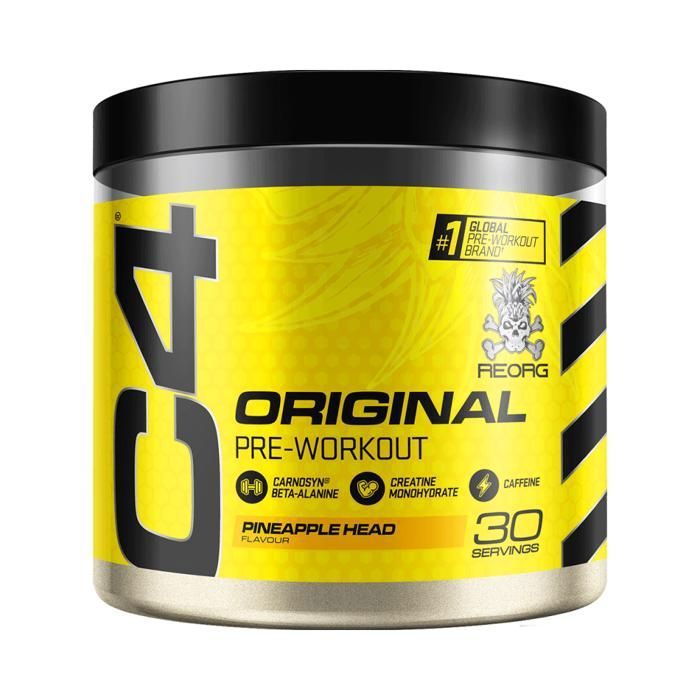 Pre-workout Cellucor - C4 Original Pre-Workout - Pineapple Head 195g ...