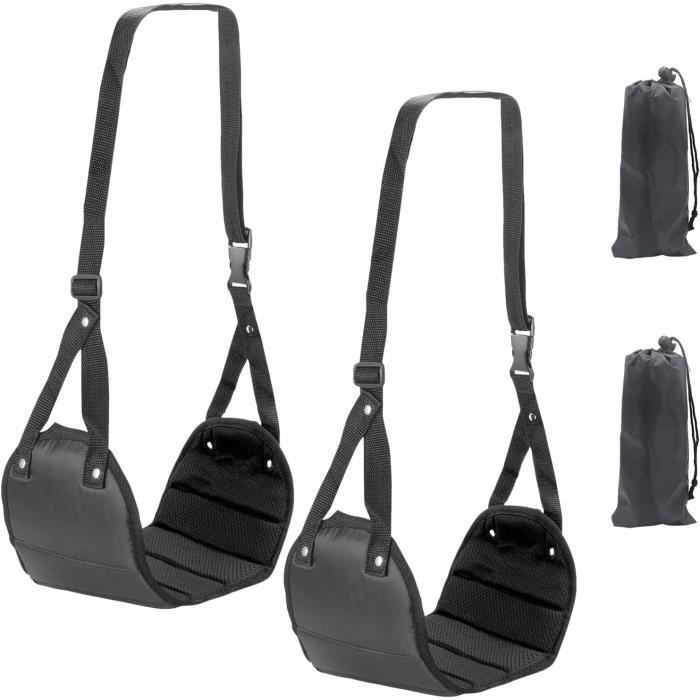 2 Pcs Repose-Pied Pour Avion, Hamac Pour Les Pieds De Voyage Hamac Pour ...