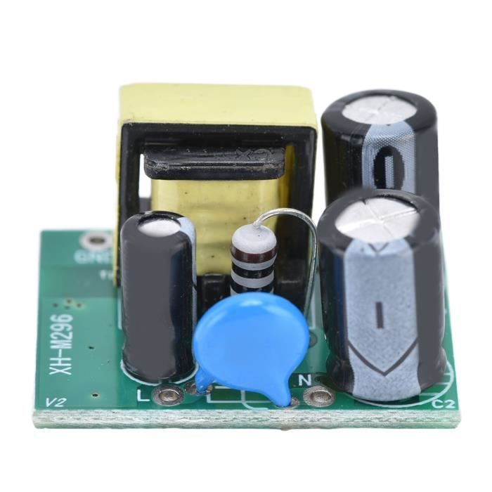 Cikonielf Module d'alimentation AC DC Module d'alimentation AC vers DC 110-120V Entrée 12V ...