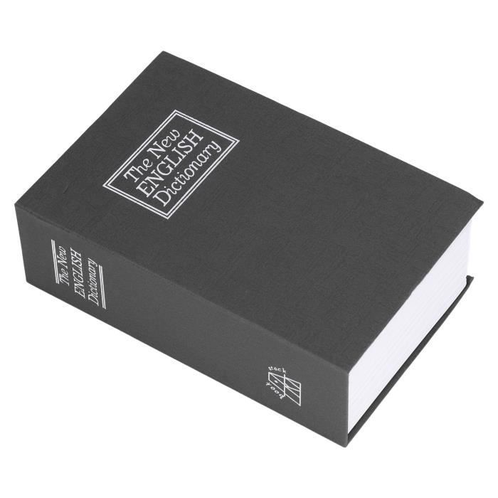 SAL Book Shaped Safe, Book Safe Box Metal Durable for Bookshelf meuble ...