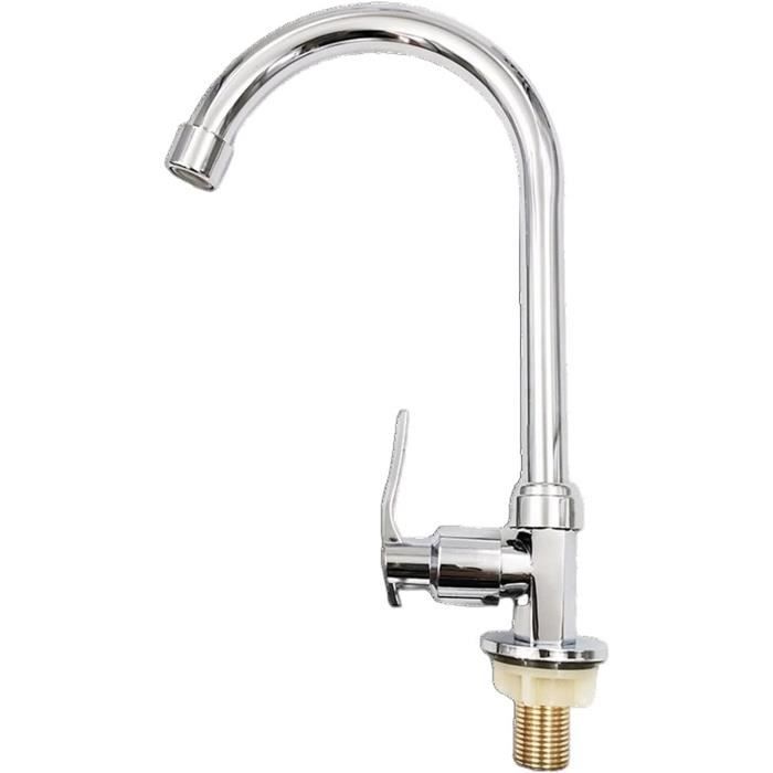 Robinet De Cuisine Alliage 1-2 "Robinet Simple Robinet D'Eau Froide ...