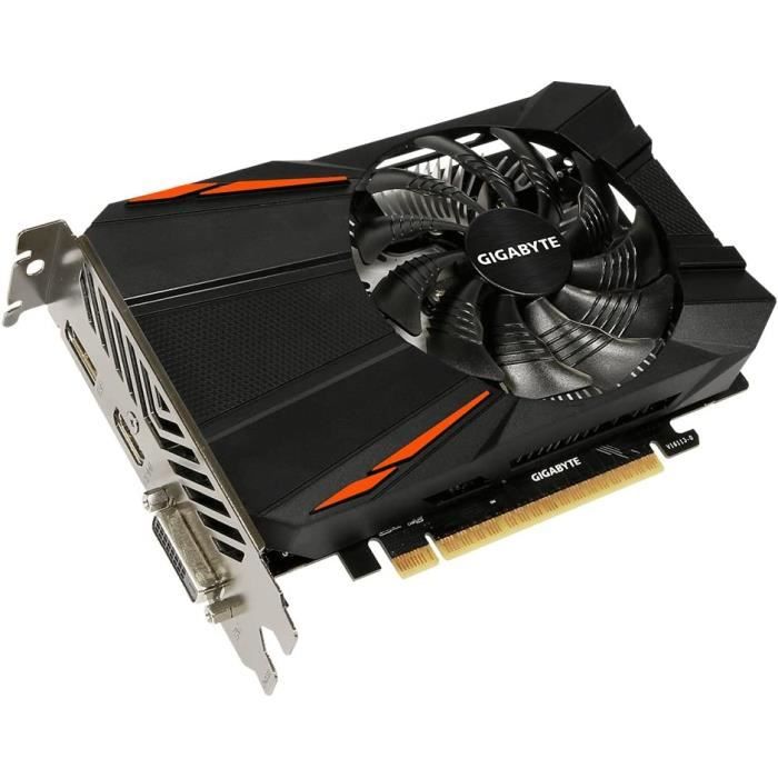 Gigabyte GeForce GTX 1050 Ti 4G Carte Graphique - Cdiscount Informatique