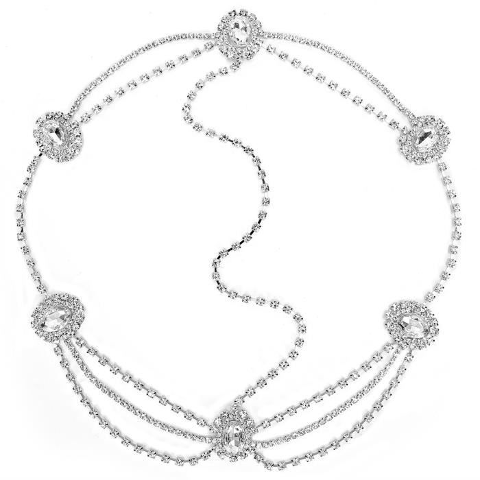 Hililand Chaîne de tête de femme Chaîne de Tête Femmes à Mode Bandeau ...
