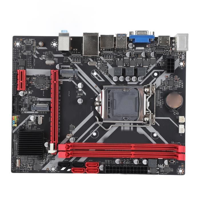 Carte mère PC de bureau, 64 Go DDR4, M.2 NVME, LGA 1150, chipset B85, PCB 4 couches ...