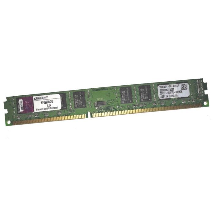 2Go RAM DDR3 PC3-10600U Kingston KFJ9900/2G DIMM PC Bureau Low Profile ...