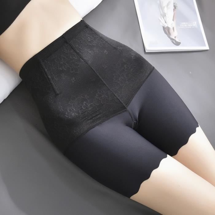 Sous-vêtement,short de sécurité 3 en 1,ventre plat,culotte sans couture pour femmes,boxer taille ...