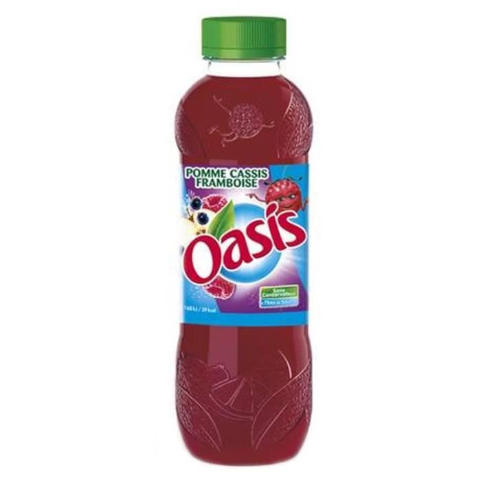 Oasis - Oasis Pomme Cassis Framboise 50cl (pack de 24) - Cdiscount Au quotidien