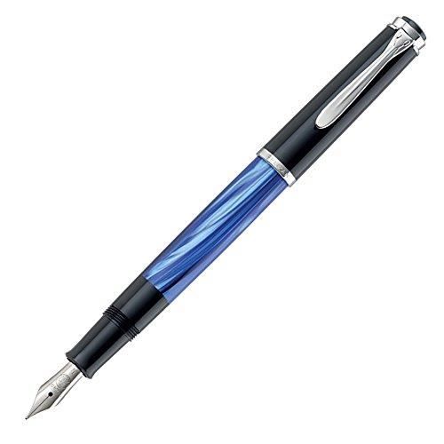 Pelikan Stylo plume Classic 205 plume B, Bleu marbré, Blu Marmorizzato ...