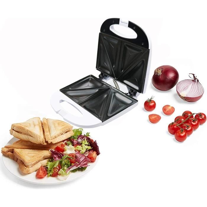 Appareil À Croque-Monsieur,Sandwich Maker Toastie ,Gaufrier ,750W ...