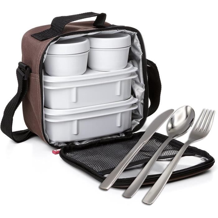 Urban Food Avec Couverts Sans Nickel. Sac Thermique Porte-Plats Avec ...