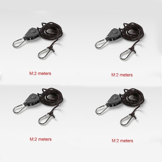Sangle à cliquet,M 4pcs--Attache De Corde Réglable Pour Tente, 1-2 ...