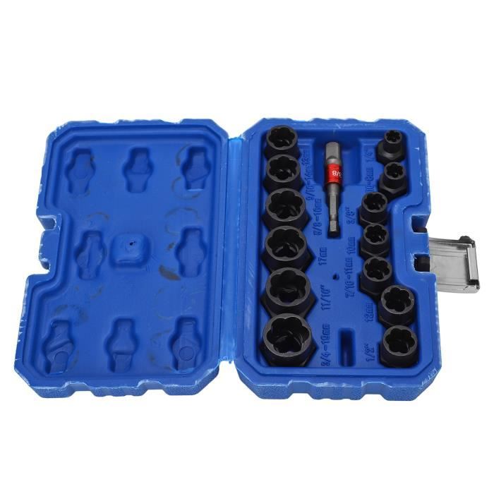 ZJCHAO Extracteur d'écrou à vis hexagonale Kit D'extracteur D'écrou D ...