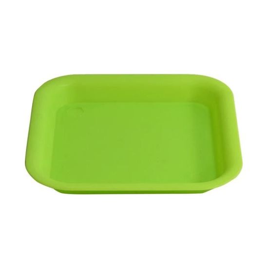 Vert - Dean H-Pots de fleurs épais en plastique, 7 pièces, 6 couleurs ...