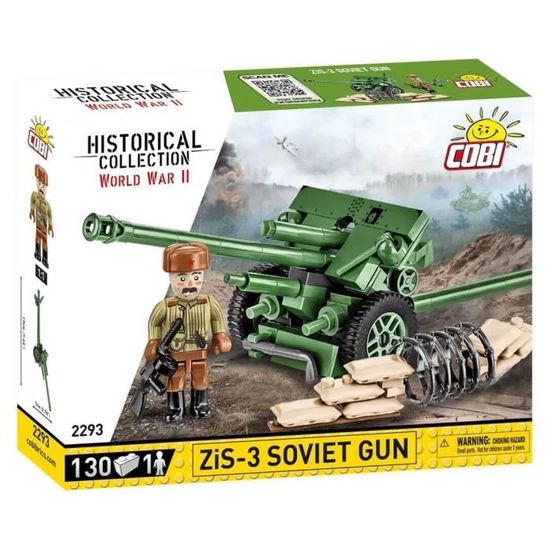 COBI 2293 - ZIS-3 SOVIET GUN - Cdiscount Jeux - Jouets