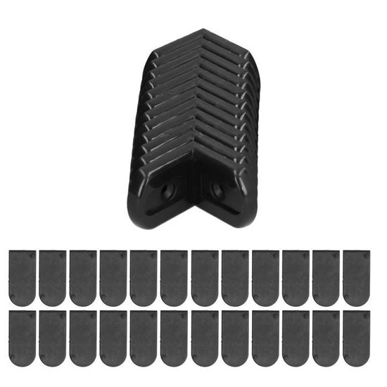 Qqmora Fixation d'angle Renfort d'Angle en L Supports à Angle Droit ...