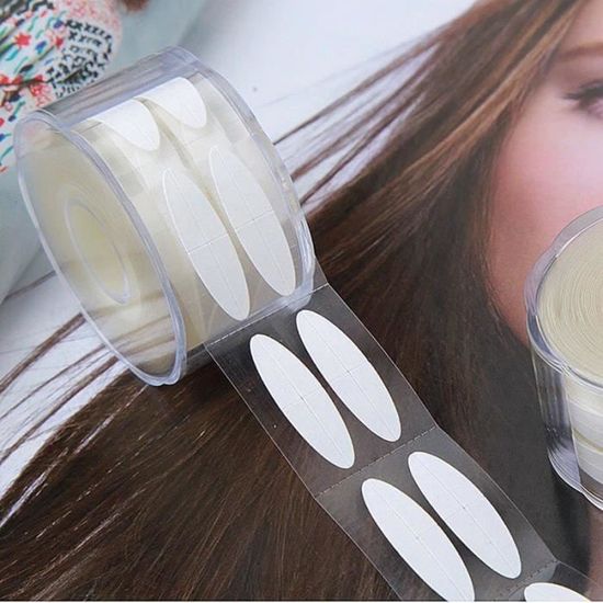 OMBRE A PAUPIERE,Half circle--bande adhésive Double face en forme'olive ...