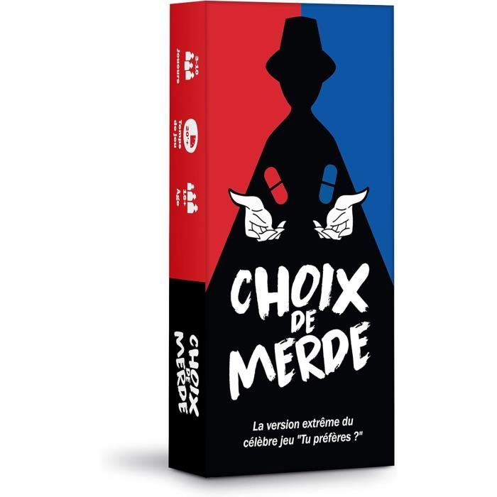 Choix De Merde Le Jeu Des Dilemmes Extrêmes Jeu De Société Adulte