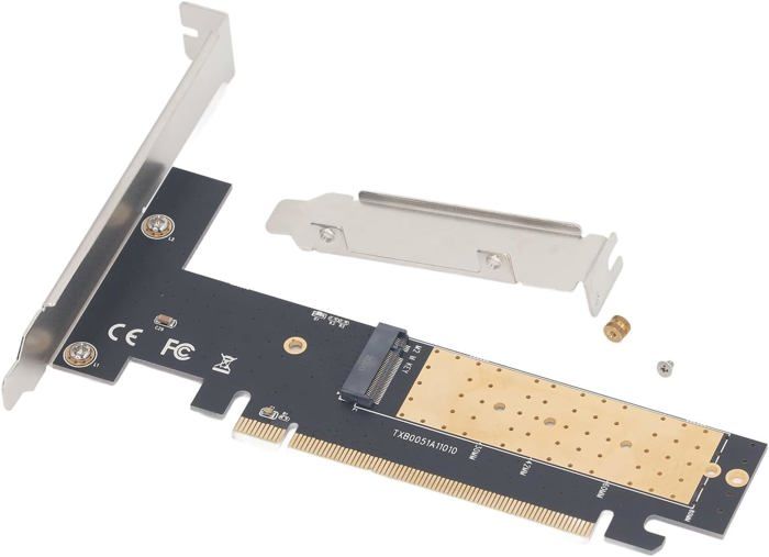 Adaptateur M.2 Nvme Vers Pcie 3.0 X 16, Carte D'Extension Nvme Ssd Vers Pcie, Adaptateur Pci ...