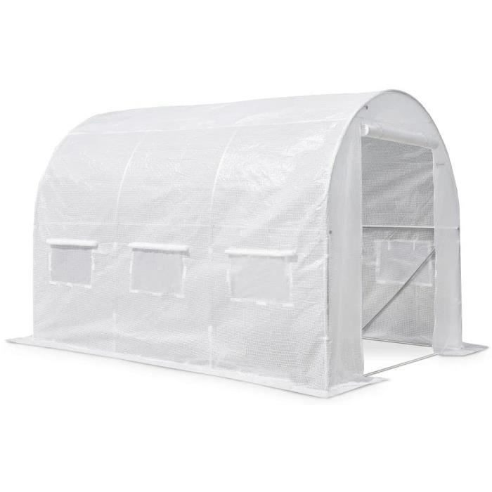 La Serre en Polyéthylène Serre Plante Maison Feuille Feuille Serre ...