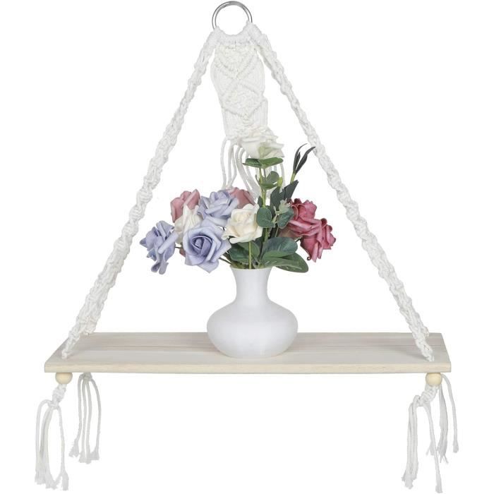 Support De Pot De Fleurs, Artisanat Exquis, Étagère En Bois Solide ...