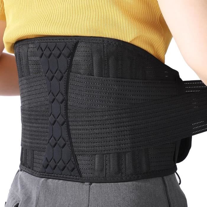 Ceinture Lombaire Homme Et Femme, Ceinture De Maintien Dos Soulage La ...