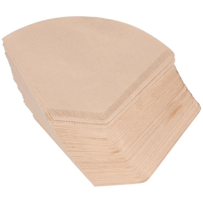 Cikonielf Coffee Filter, Fan Shaped Filter Paper Environmentally for ...