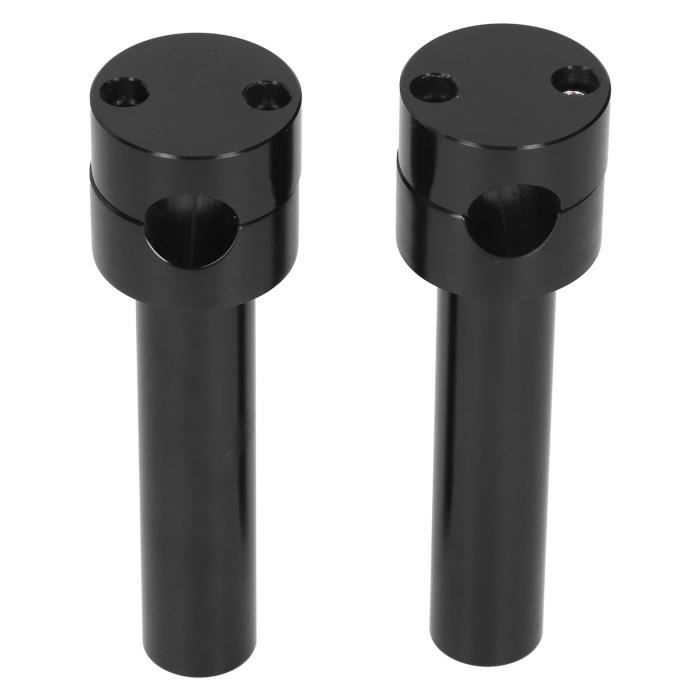 Dilwe Riser de guidon Riser Collier de Montage Rond de Guidon Adaptateur Universel pour 22mm ...