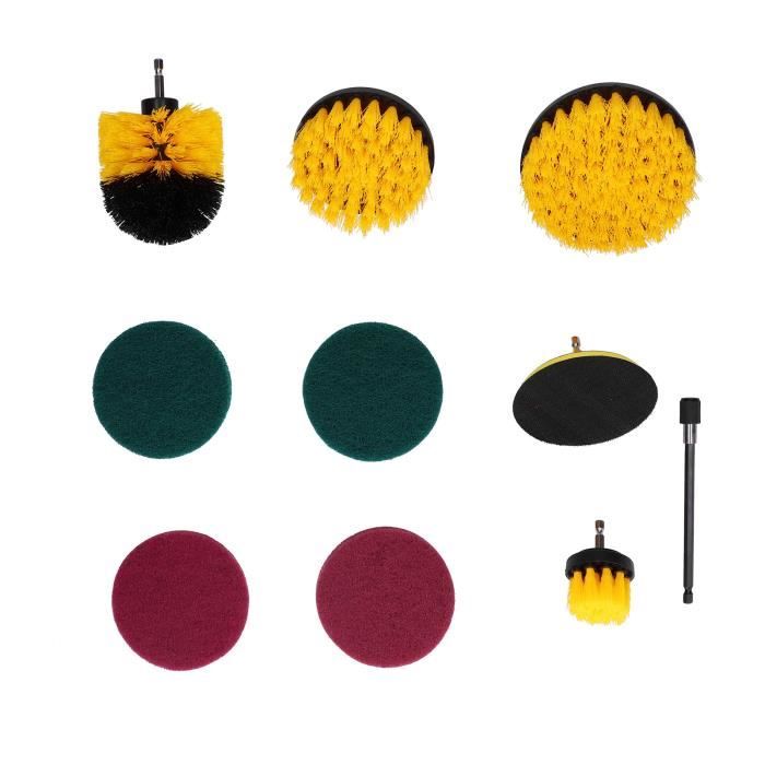 EJ.life Power Scrubber, Rotating Drill Brush Kit Plastic for Kitchen ...