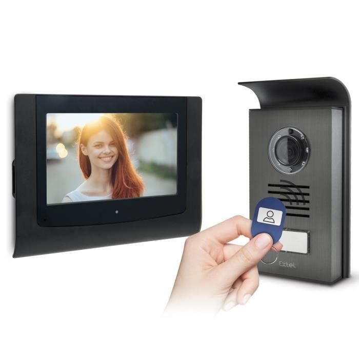 EXTEL Visiophone CONTACT avec contrôle d’accès RFID intégré - Cdiscount ...