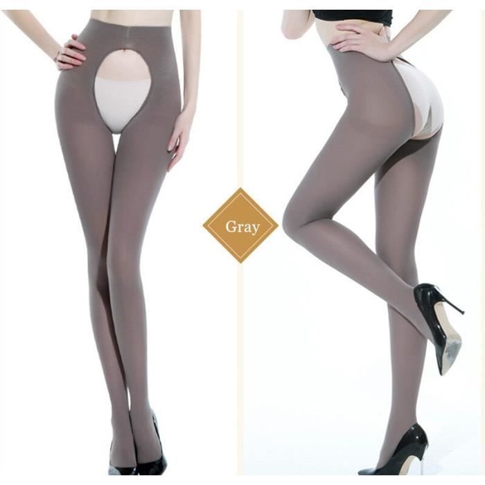 Collant Collant érotique En Velours Grande Taille Sans Entrejambe