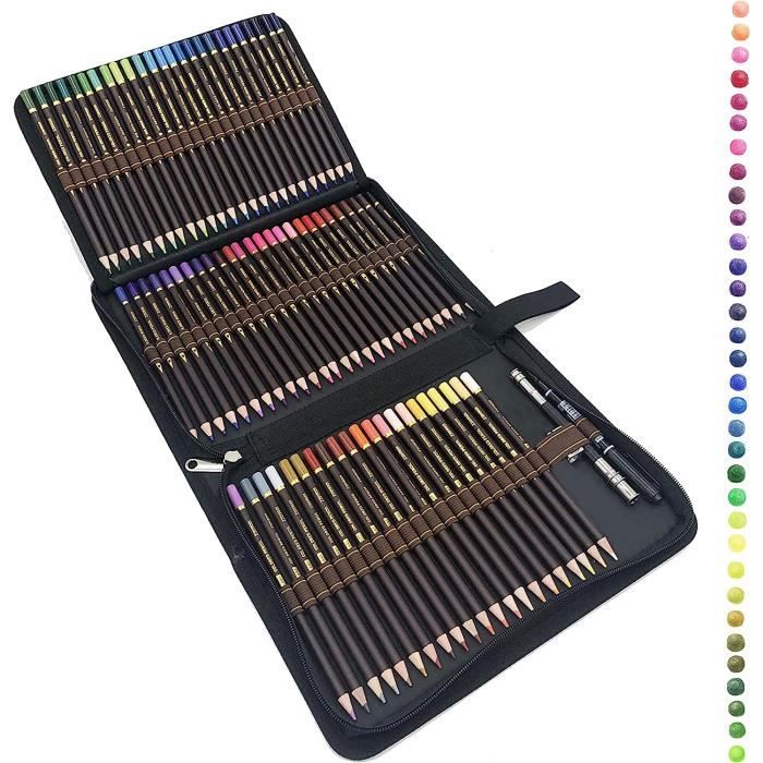 Colore Crayons de Dessin Art Set,Kit de Croquis Crayons Ensemble,72 Crayons de Couleur ...
