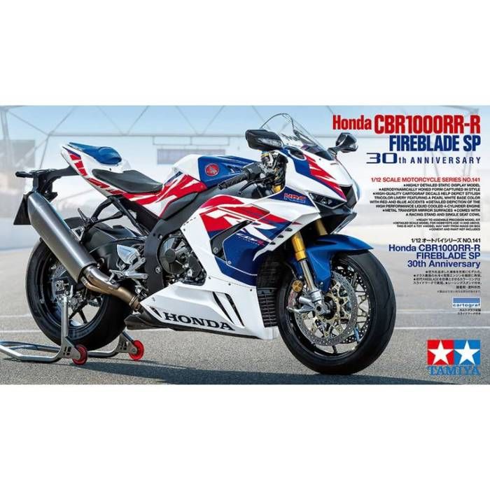 TAMIYA - Maquette Moto Honda Cbr1000rr-r Fireblade Sp 30th Anniversary ...
