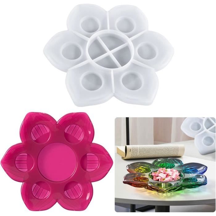 Diy Moule Resine Bougeoir Moulle Resine Epoxy Chandelier Moule Silicone ...