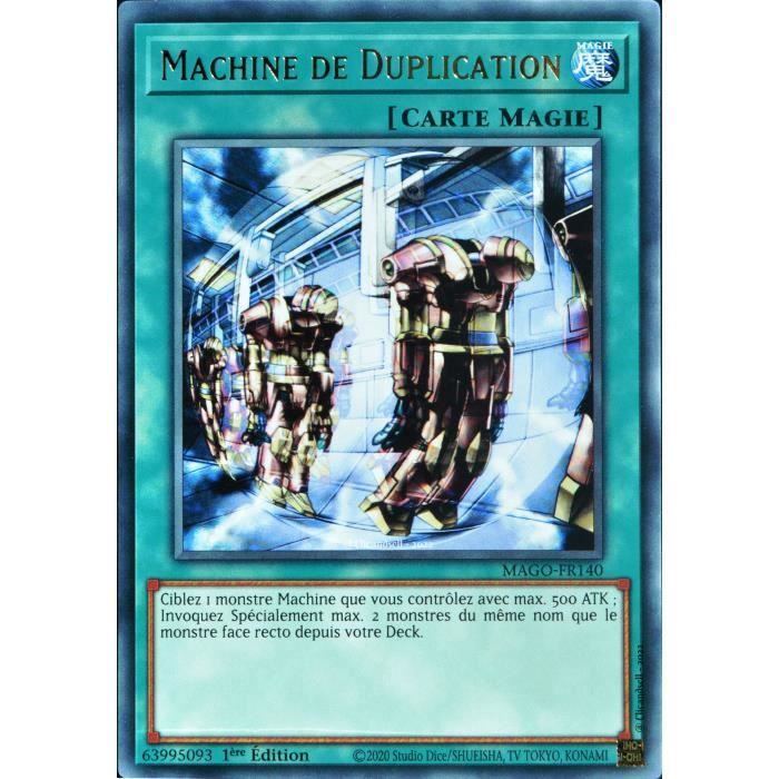 Carte YU-GI-OH MAGO-FR140 Machine De Duplication Rare NEUF FR ...