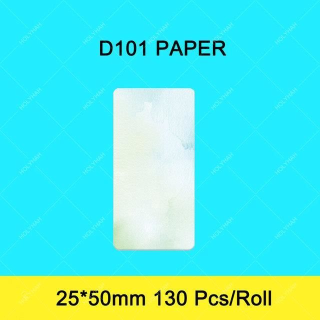 IMPRIMANTE,YMQC 25X50mm--Mini rouleau'étiquettes autocollantes pour ...