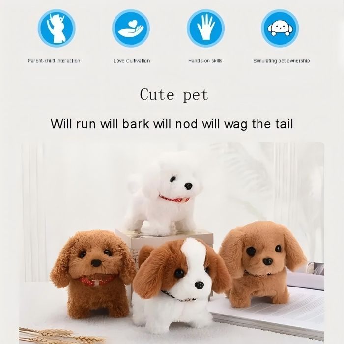 Peluche Interactive Lapin Robot - Robot animal en peluche - Jouet ...