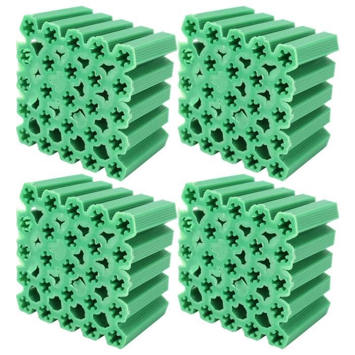 YOSOO 100Pcs M6 Expansion Pipe Plastic Wall Plug Fixing Expansion Tube ...